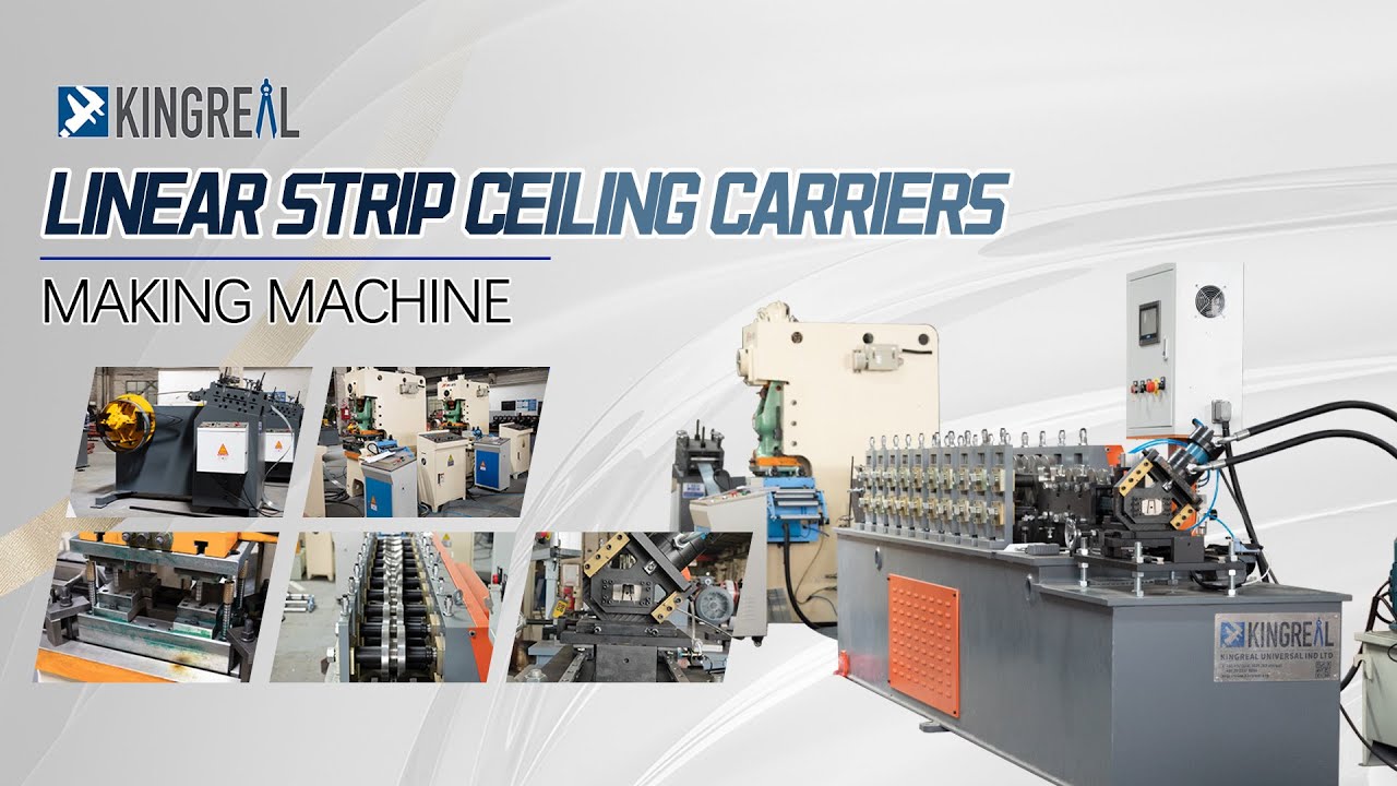 What Is The Metal Ceiling Carrier Roll Forming Machine? Metal Carrier ...