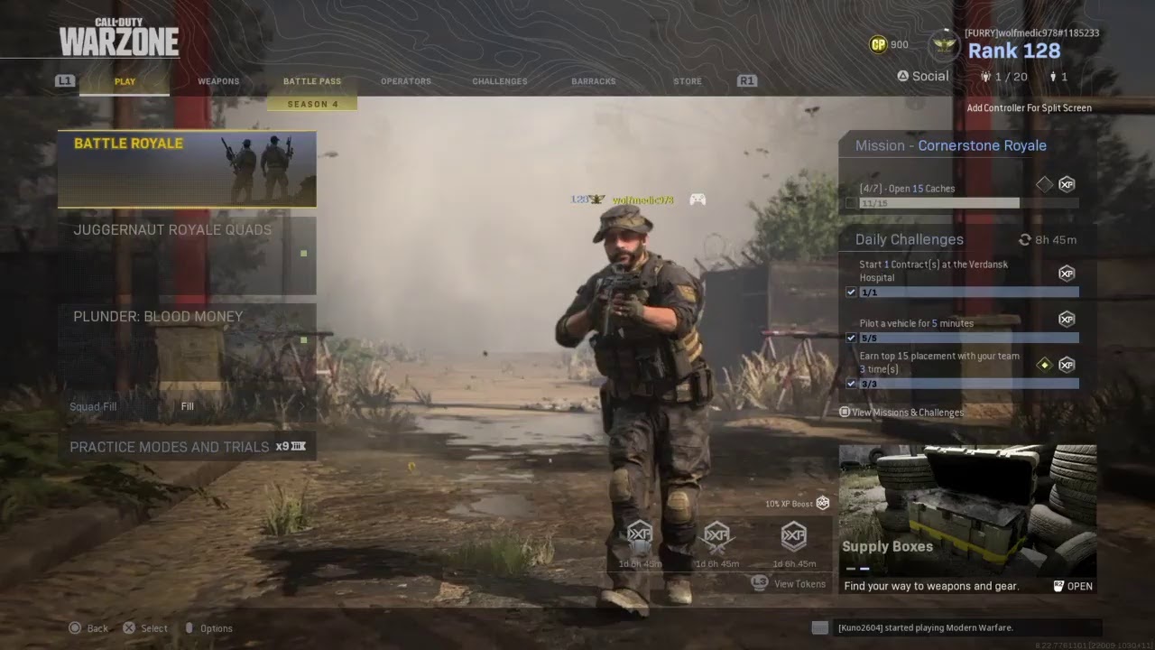 Countdown for warzone session 5 - YouTube