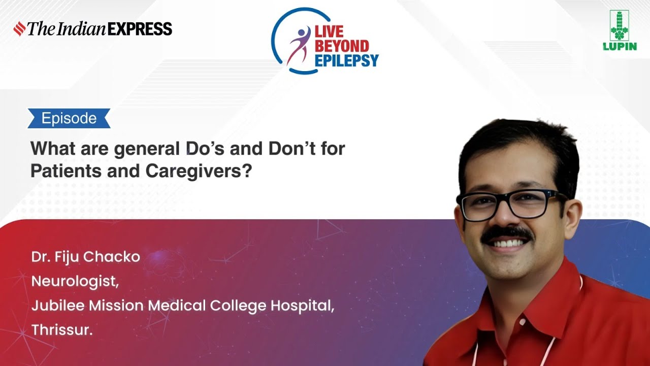Dr. Fiju Chacko || Live Beyond Epilepsy || Indian Express - YouTube