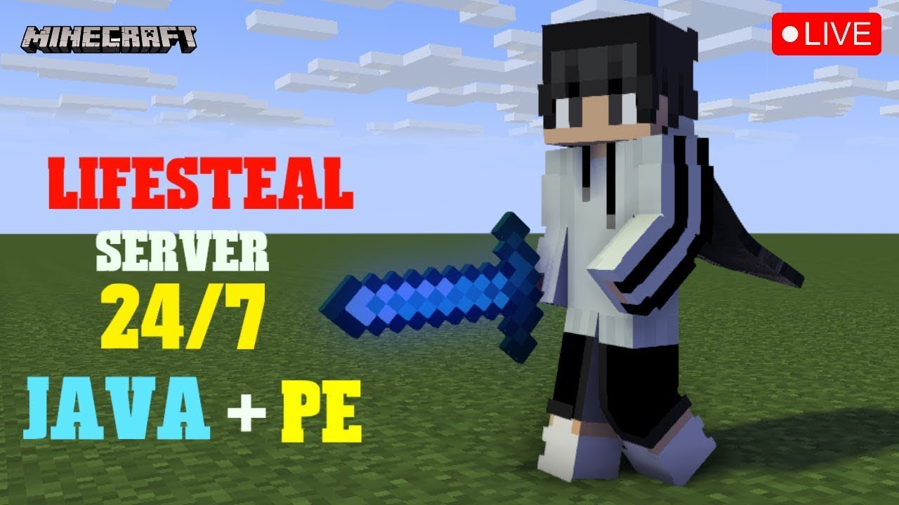MINECRAFT LIVE 🔴 PUBLIC SMP LIVE | JAVA + PE | 24/7 |#live #minecraft # ...