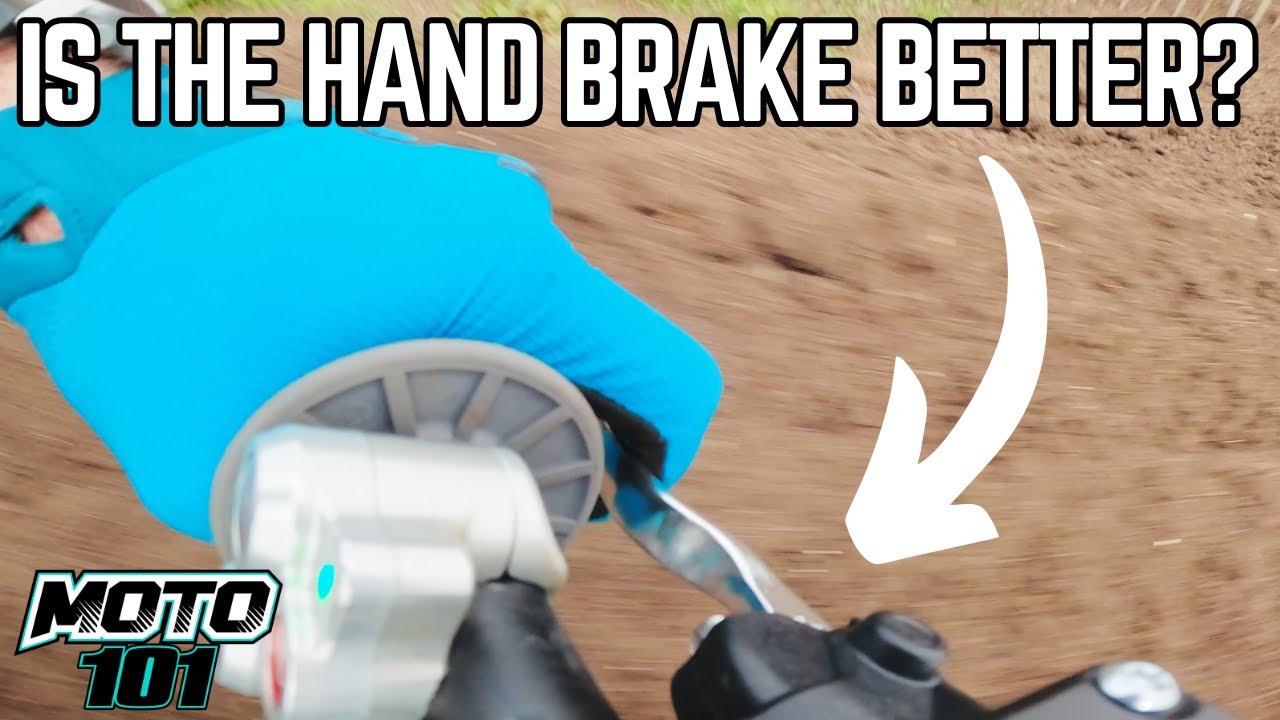Stark Varg Hand Brake vs Foot Brake! | MOTO 101 - YouTube