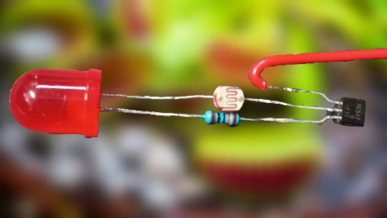 2 projects with photoresistor - YouTube