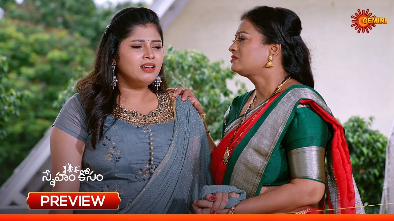 Sneham Kosam - Preview of the day | Watch full EP only on Sun NXT | 02 Aug 2025 | Gemini TV ...
