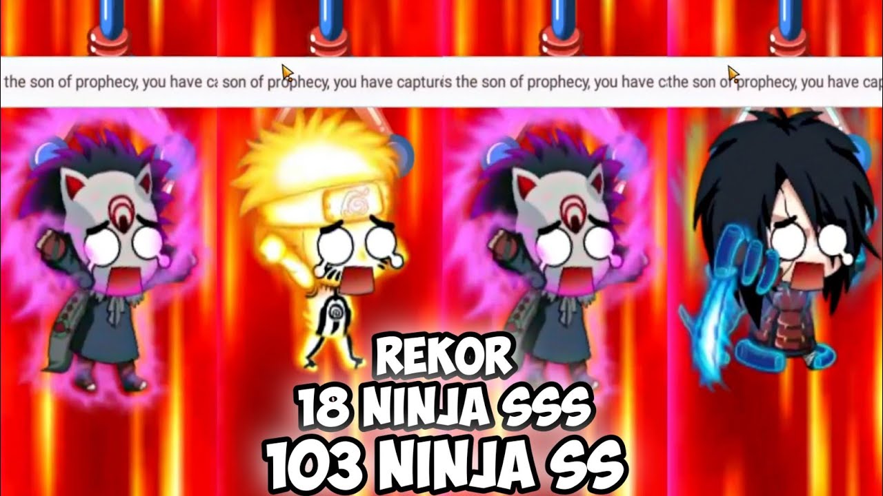 REKOR !! 18 NINJA-SSS 103 NINJA-SS - Ninja Heroes New Era - YouTube