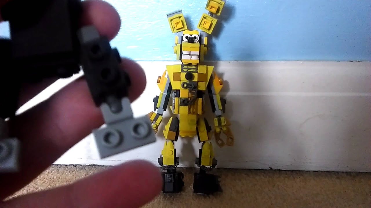 Lego Five Nights At Freddy's Springtrap and Plushtrap - YouTube