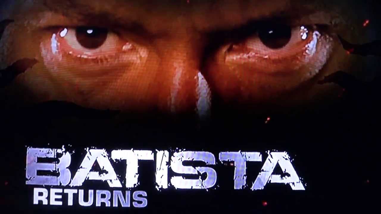 DAVE 'THE BEAST' BATISTA RETURNS ON JANUARY 20TH, 2014 - YouTube