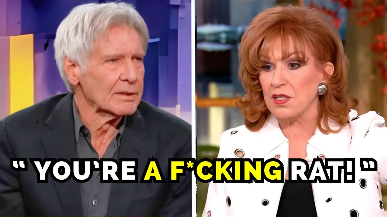 harrison ford Walks Out of ‘The View’ After Joy Behar Insult - YouTube