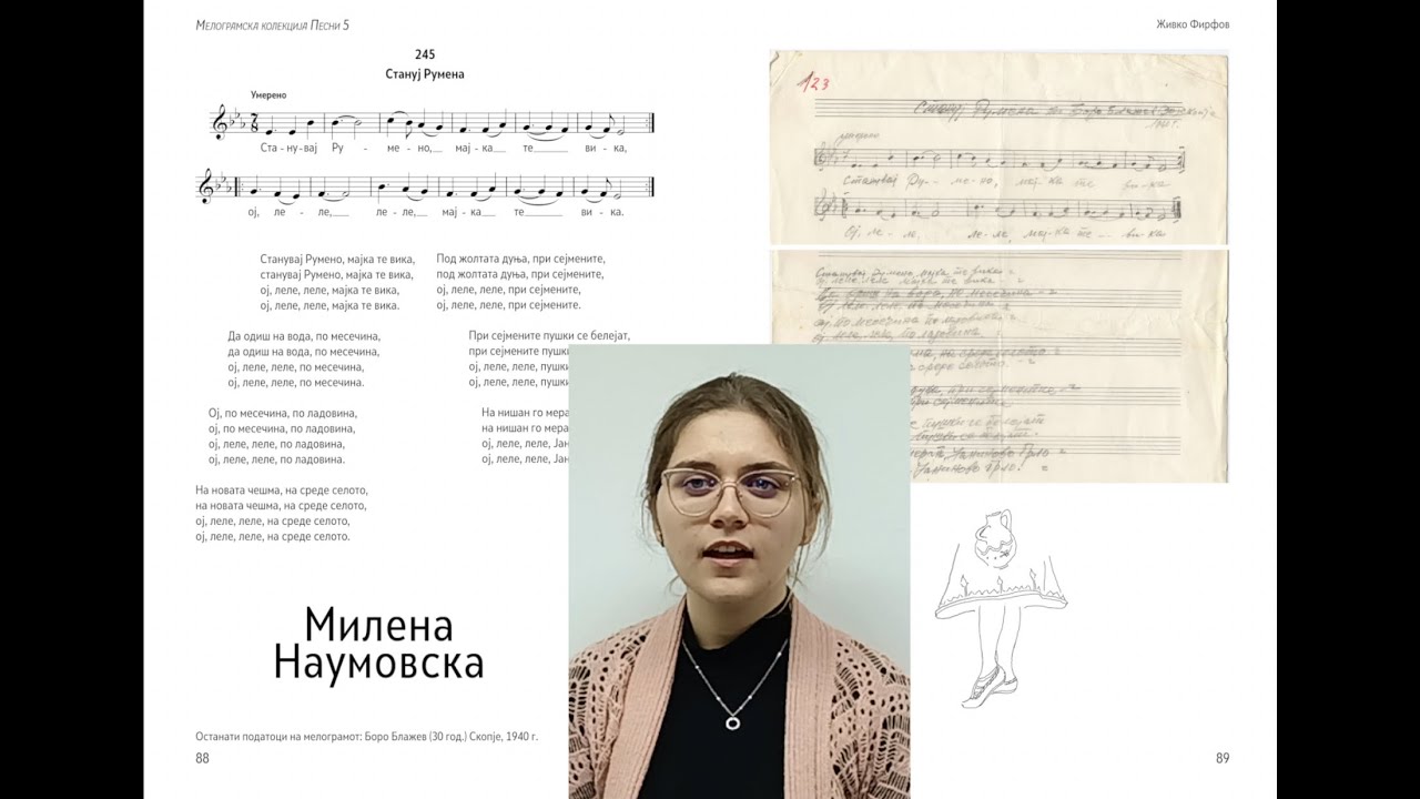BuzAr Multimedia Corpus of Macedonian Folk Songs – Stanuj Rumena ...
