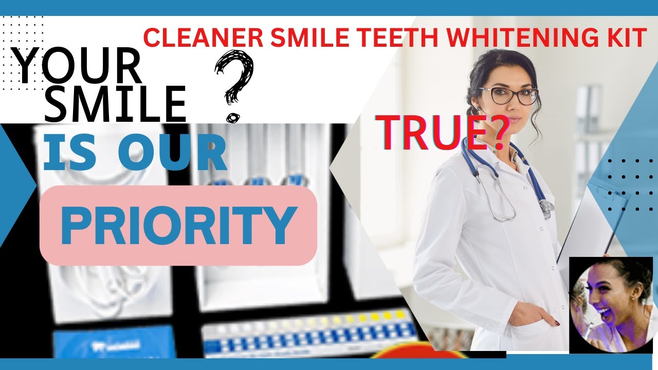 Cleaner Smile Teeth Whitening Kit- cleaner smile teeth- Alert-Low price ...