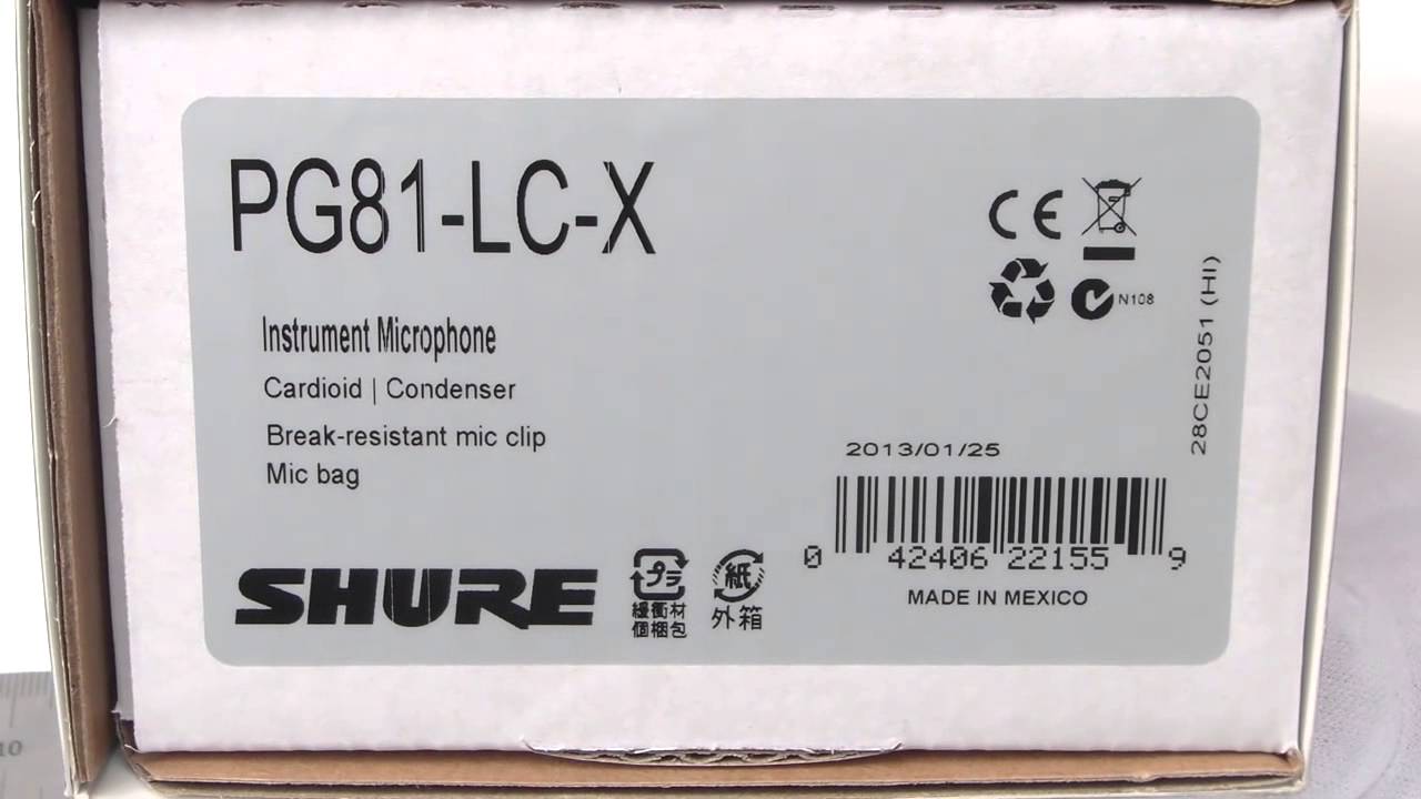 [Review]Shure PG81 Xlr To All Of The Best Microphones Based On Price ...