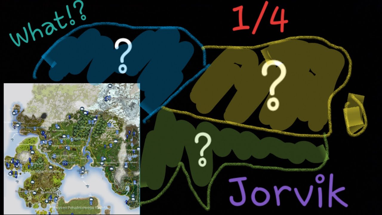 Teoria SSO - Czy mapa Jorvik ukazuje tylko 1/4 całej wyspy?! - YouTube