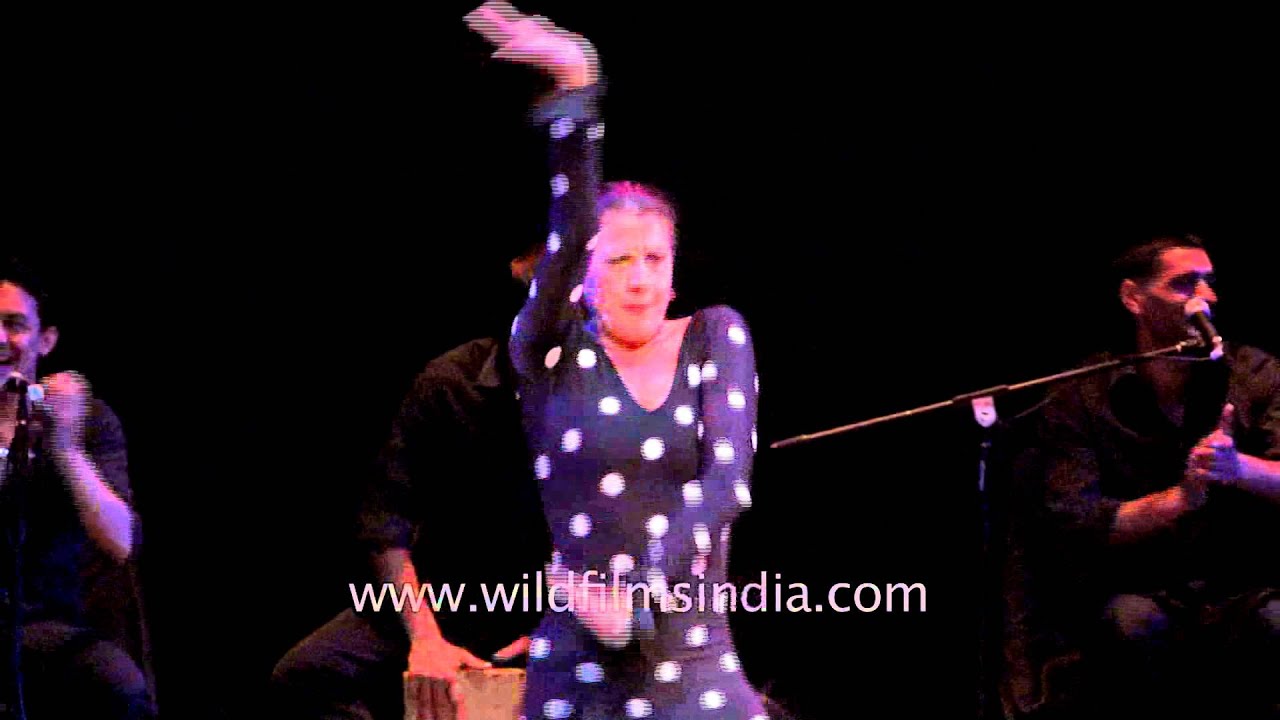 Flamenco Superstar - Maria Pages performing at ICCR - YouTube