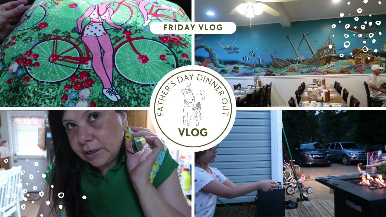 Daily vlog: Father's day dinner out + More thrift store finds.. - YouTube