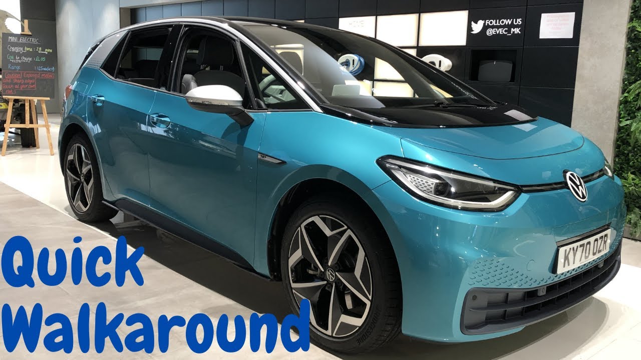 VW ID.3 Quick Walkaround - Fully Electric 1st Edition - at EVEC - YouTube