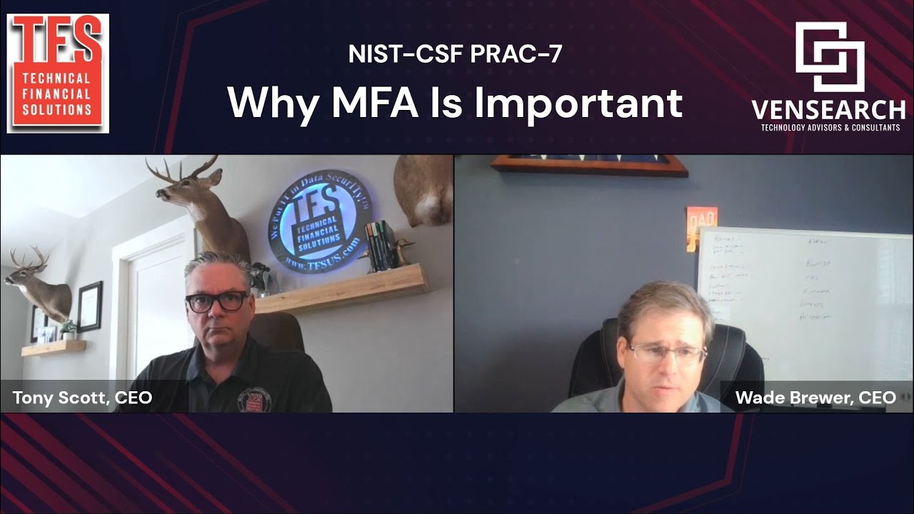 Why MFA Is Important | NIST-CSF PR.AC-7 - YouTube