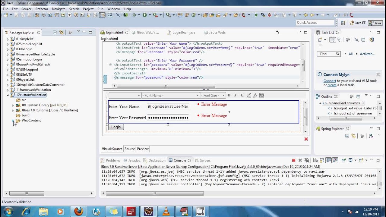 How To Create Jsf Project In Eclipse - YouTube