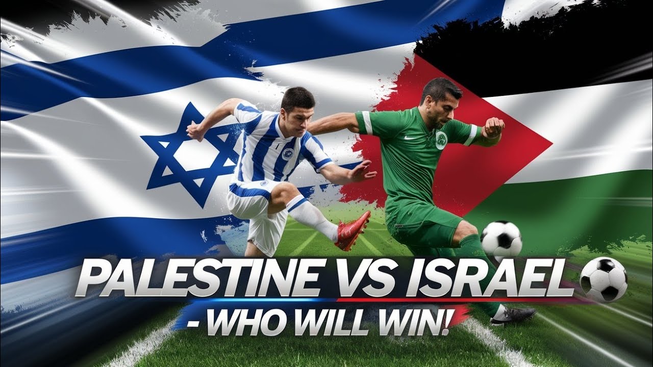 PALESTINE 🇵🇸 vs 🇮🇱 ISRAEL Football Gameplay - ProZeef Gamer (Bangla ...