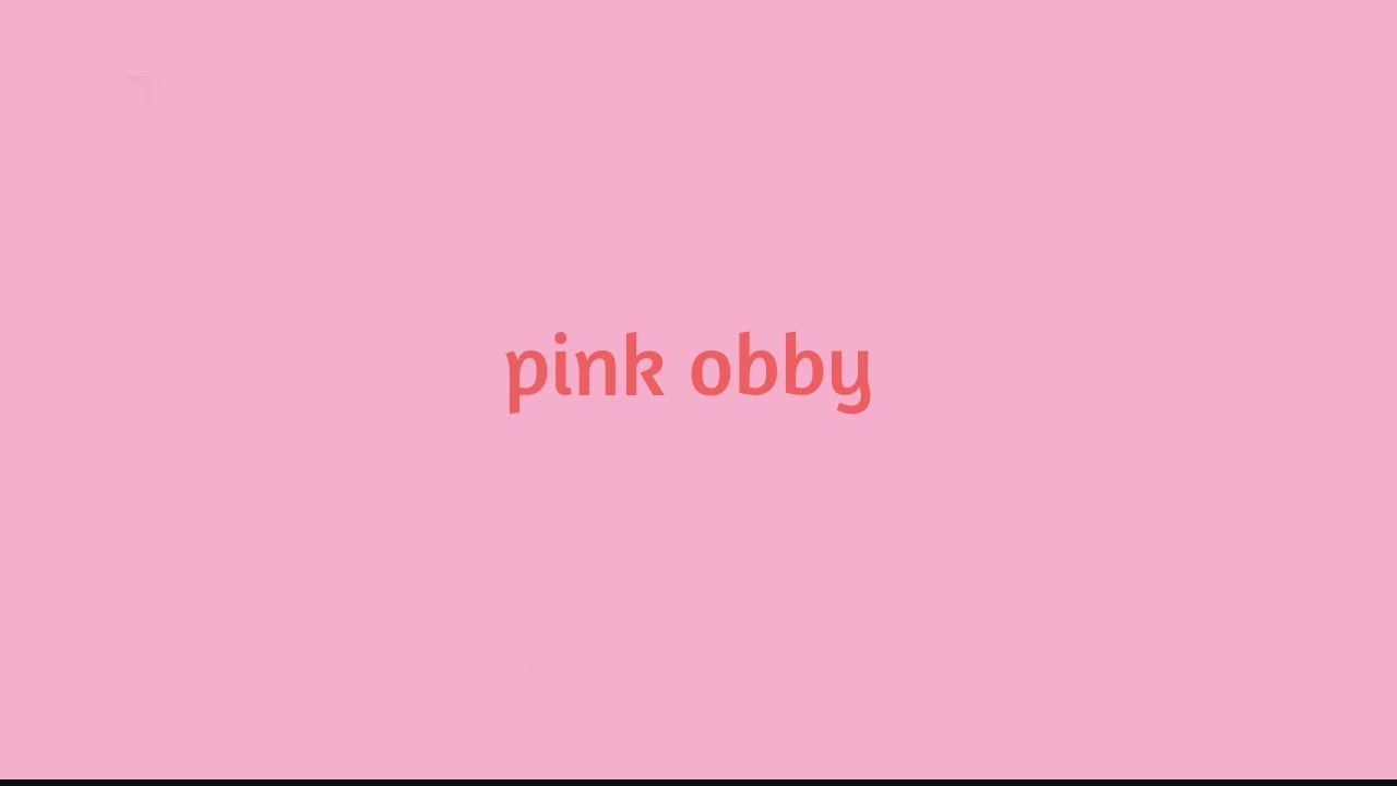 🍡Pink obby🍡 || RoZe vibes - YouTube