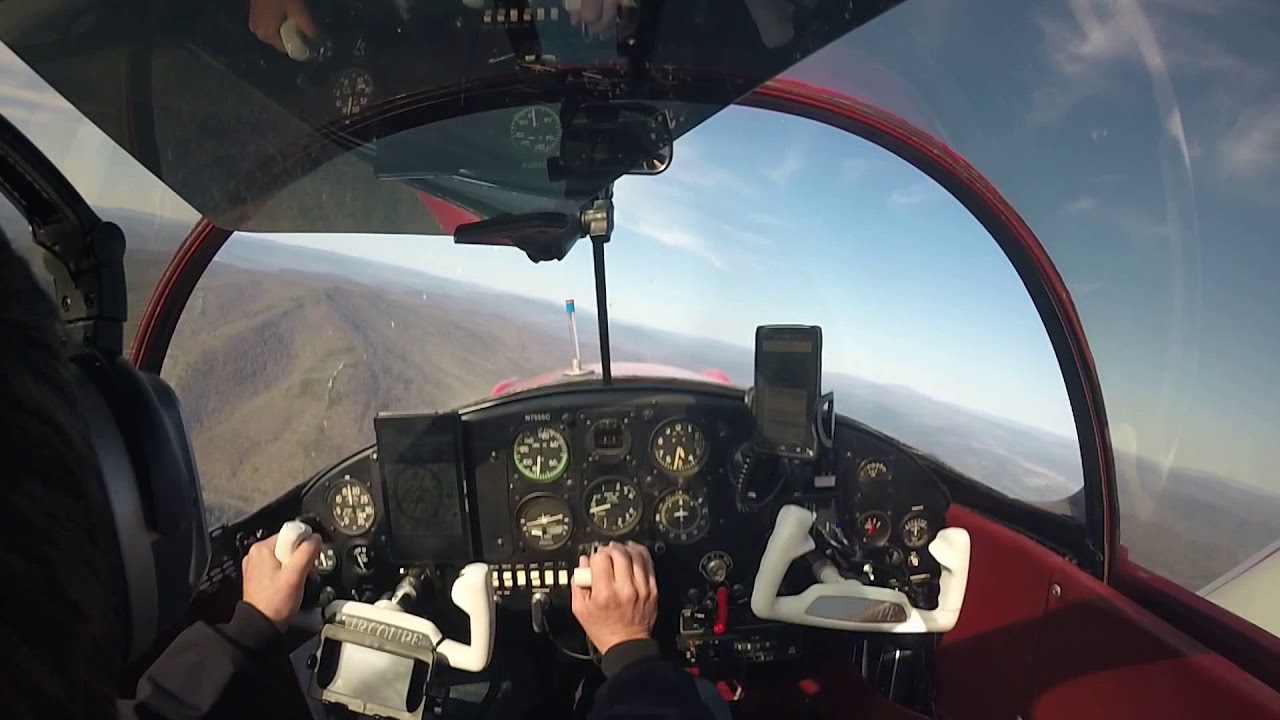 N7559C Mountain Top Landing, Ingalls Field Airport (KHSP) - YouTube