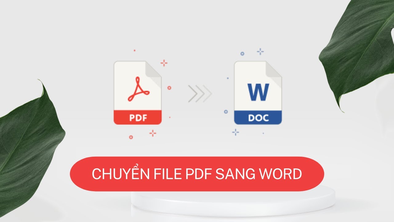 3 cách chuyển file PDF sang Word miễn phí, ít lỗi (PDF to WORD) - YouTube