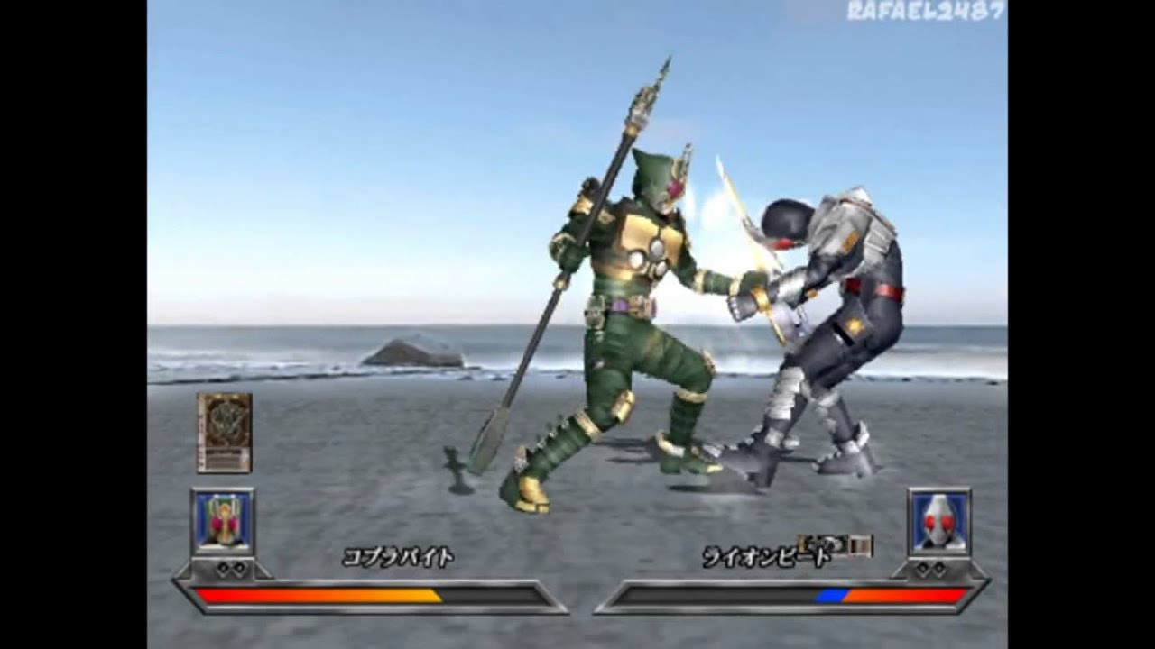 Kamen Rider Blade PS2 (Leangle) vs (Blade) HD - YouTube