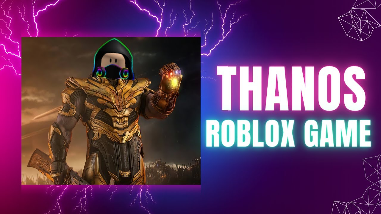 Infinity Gauntlet Thanos Sim | Roblox Gameplay - YouTube