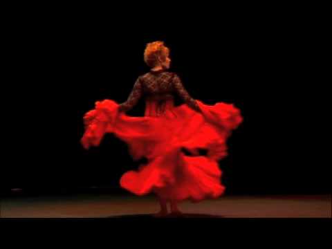 Belly dance pastiche skirt dance by Levana