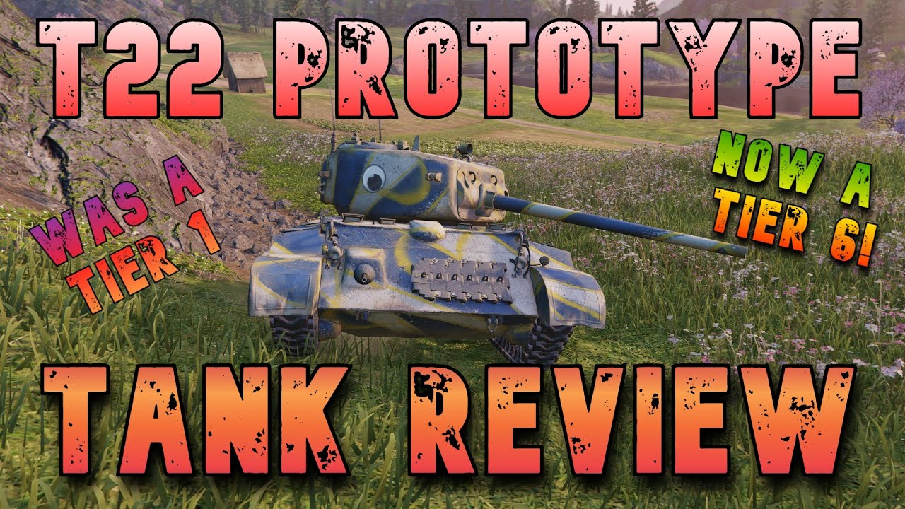 T22 Prototype Tank Review ll Wot Console - World of Tanks Modern Armor ...