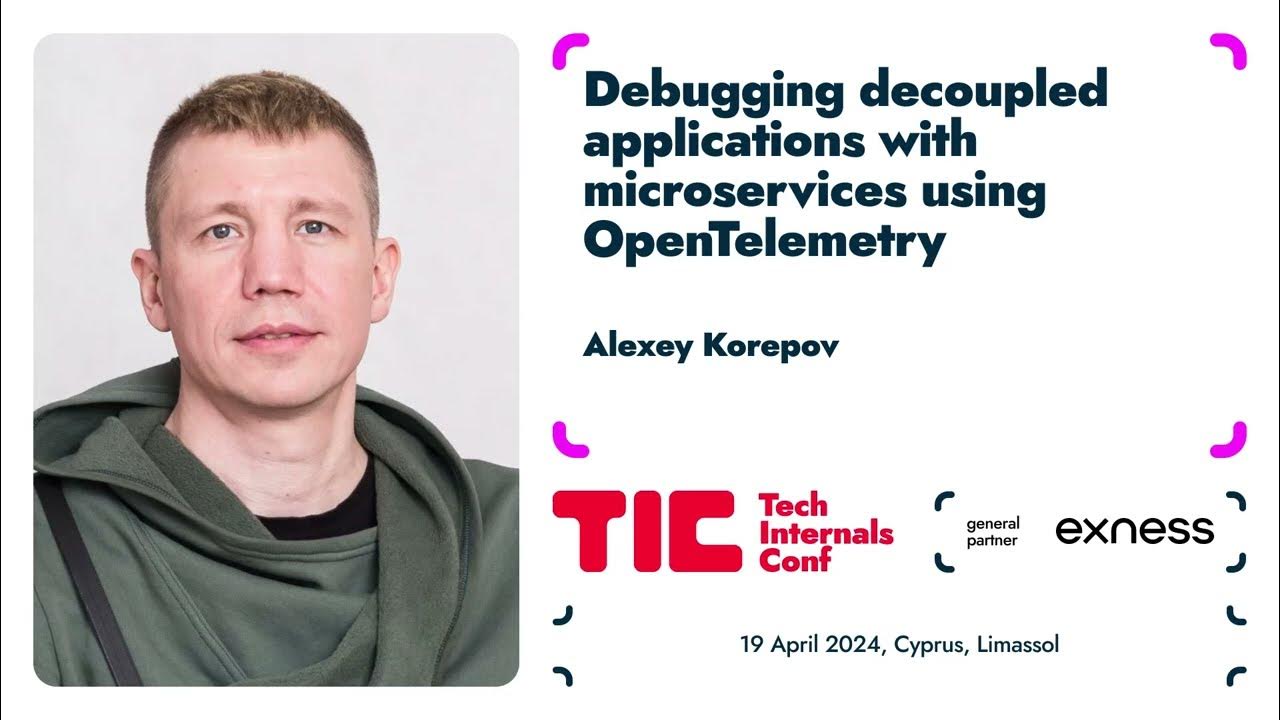 Debugging decoupled applications with microservices using OpenTelemetry / Alexey Korepov - YouTube