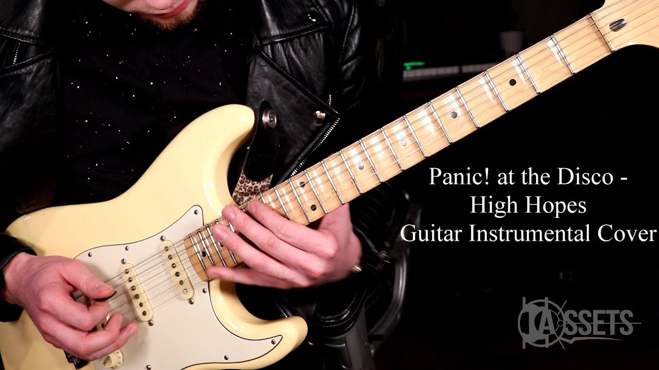 Panic! At The Disco - High Hopes (Guitar Instrumental Cover) - YouTube
