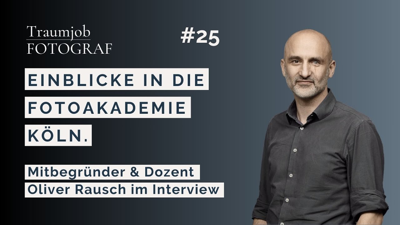 Fotograf werden an der Fotoakademie Köln. Interview mit Oliver Rausch, Hauptdozent und ...