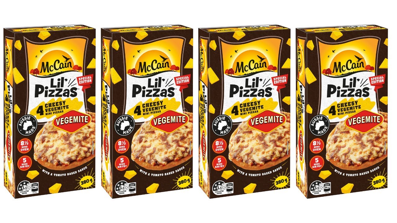 Checkout Basket McCains Lil'Pizzas Cheesy Vegemite - YouTube