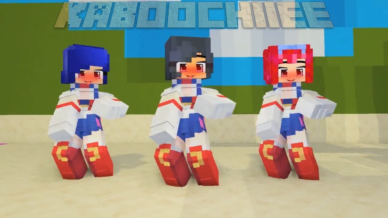 SAILORMOON LADYBUG GIRL, APHMAU, RAGATHA | HAIDILAO DANCE | Minecraft ...