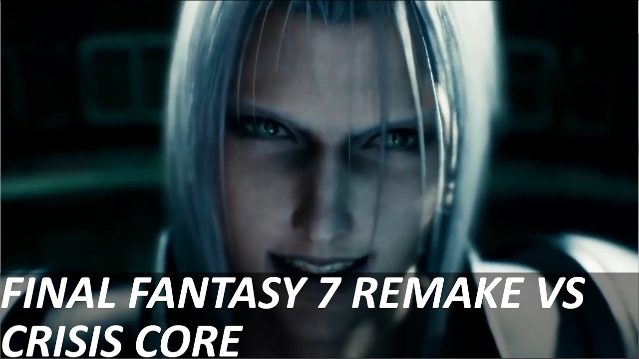 Final Fantasy 7 Remake - Sephiroth Voice Comparison - YouTube