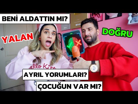 SEVGİLİM BENİ ALDATTI MI? ÇOCUĞU VAR MI? YALAN MAKİNESİ CHALLENGE