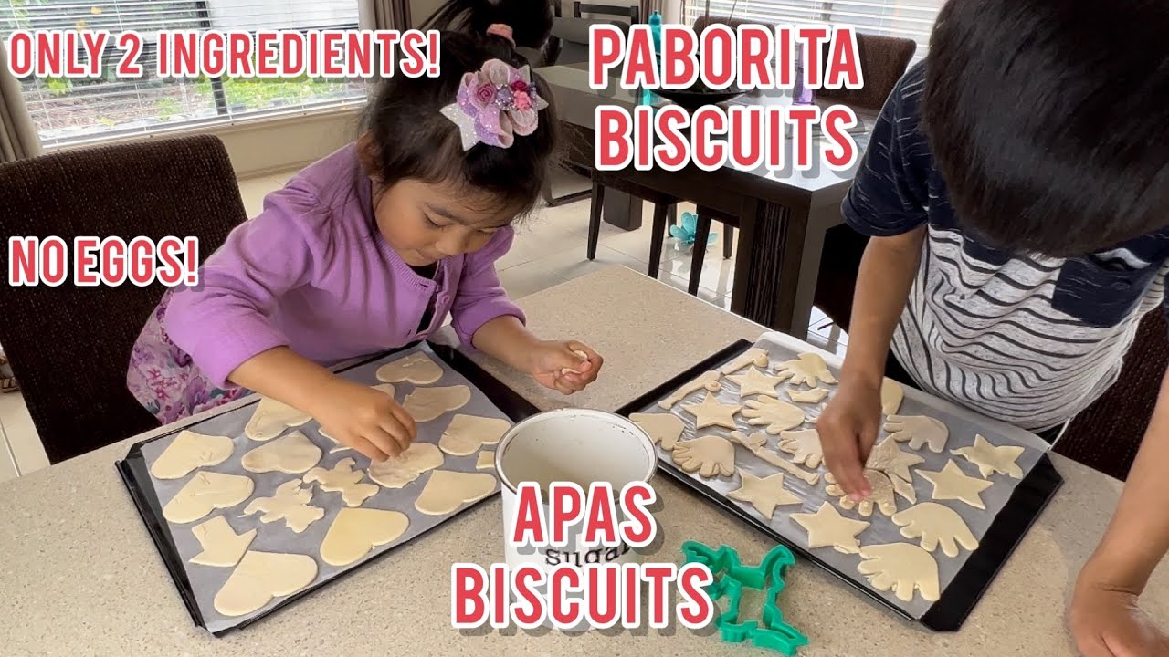 No Eggs! 2-Ingredient PABORITA BISCUITS or APAS BISCUITS! Fun bonding ...