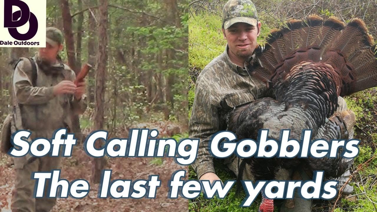 Soft Calling GOBBLERS the last few yards (Shotgun Calling) - YouTube