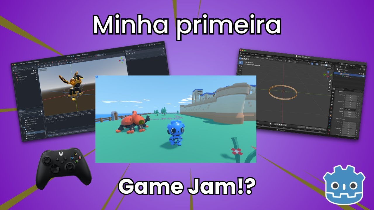 Minha Primeira Game Jam - Godot Engine - YouTube