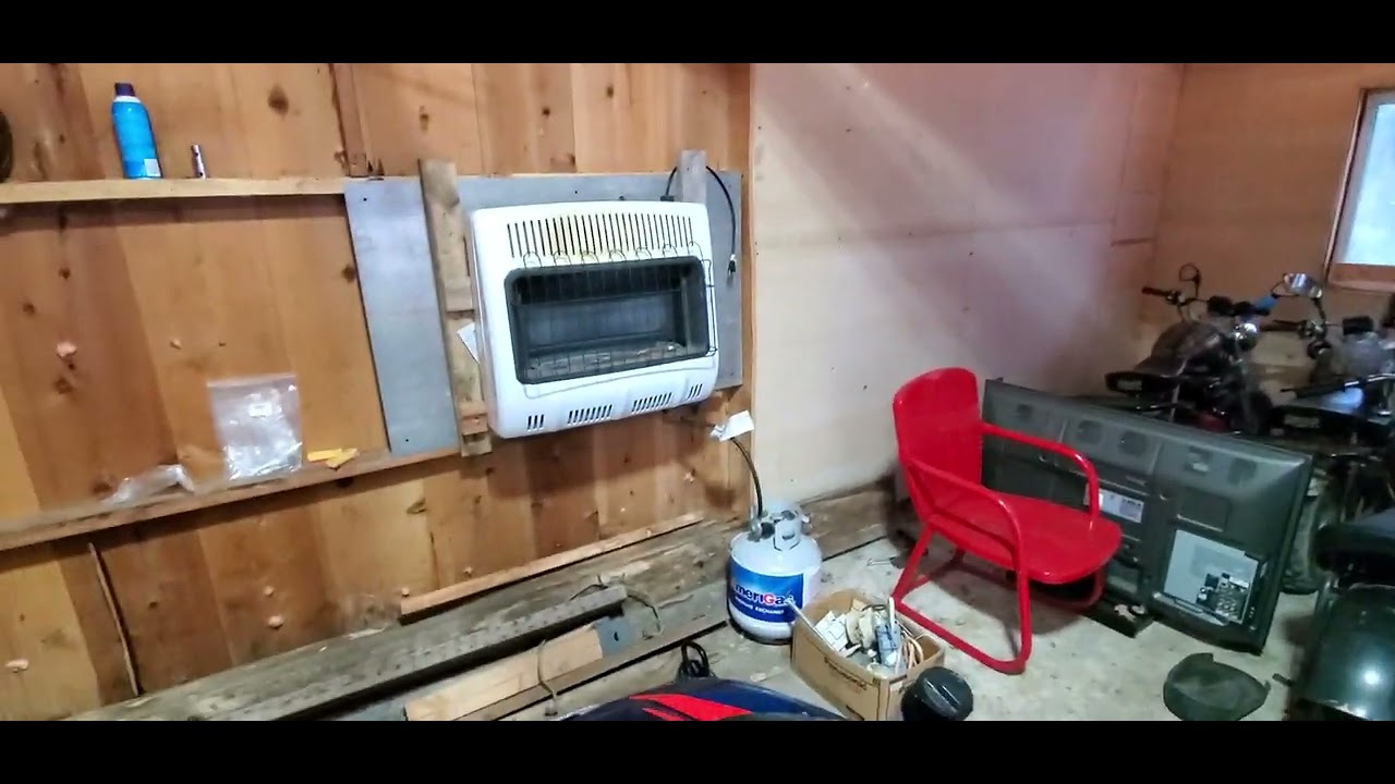 Beige Cabin gets a man cave......... a work in progress - YouTube
