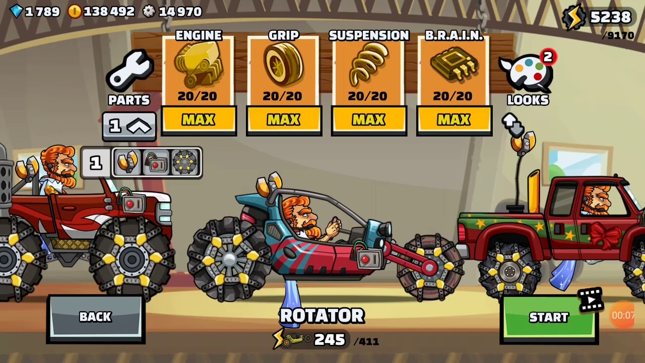 HCR 2 rotator Sky Rock Outpost - YouTube