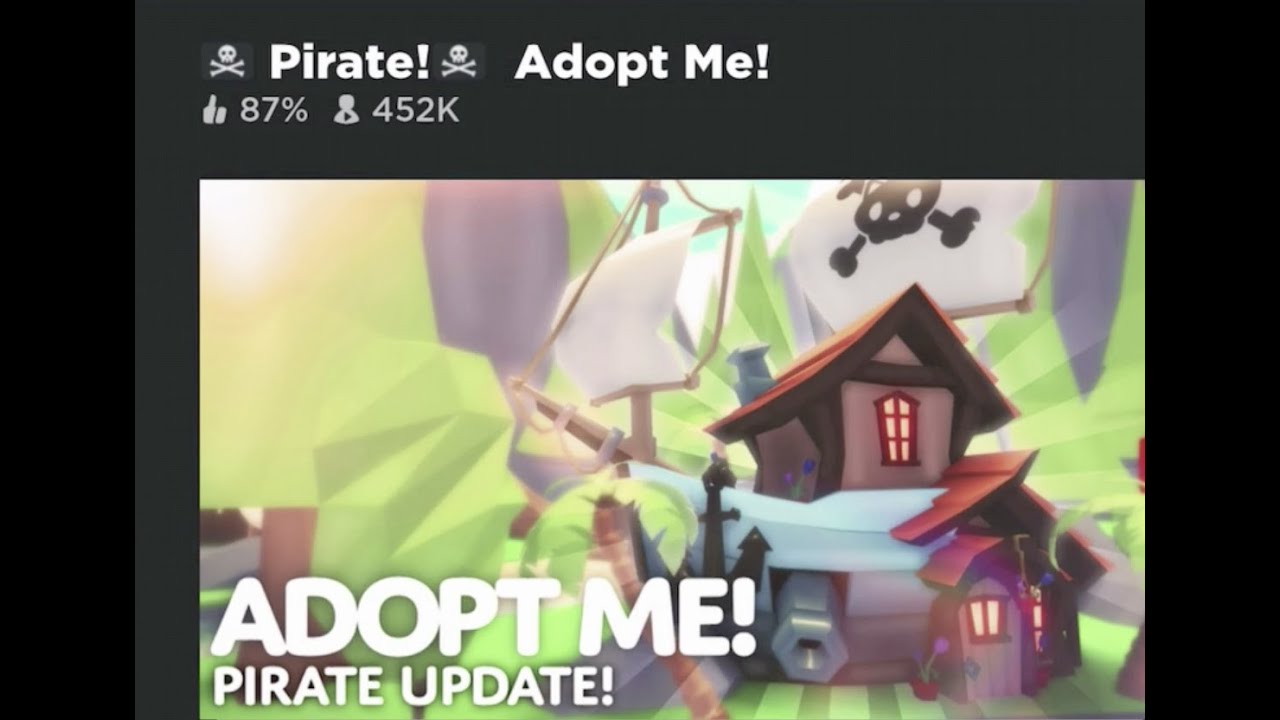 Adopt Me! Pirate Update! - Roblox - YouTube