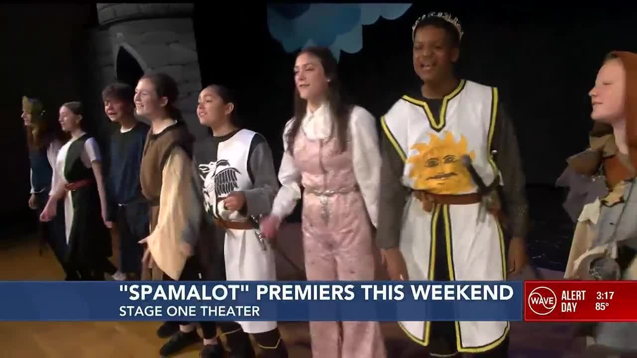 Stage One Theater puts on musical "Spamalot" - YouTube