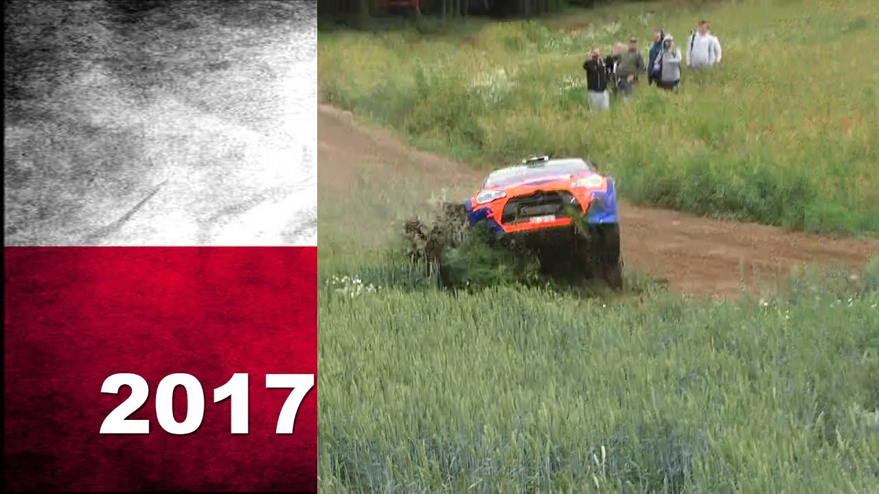 WRC rally Poland 2017. Jean-Michel Raoux accident - YouTube
