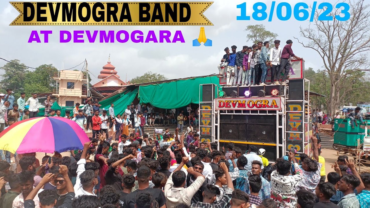 DEVMOGRA BAND.🎹🥁🕺 AT DEVMOGARA /18/ 06 /2023/ - YouTube