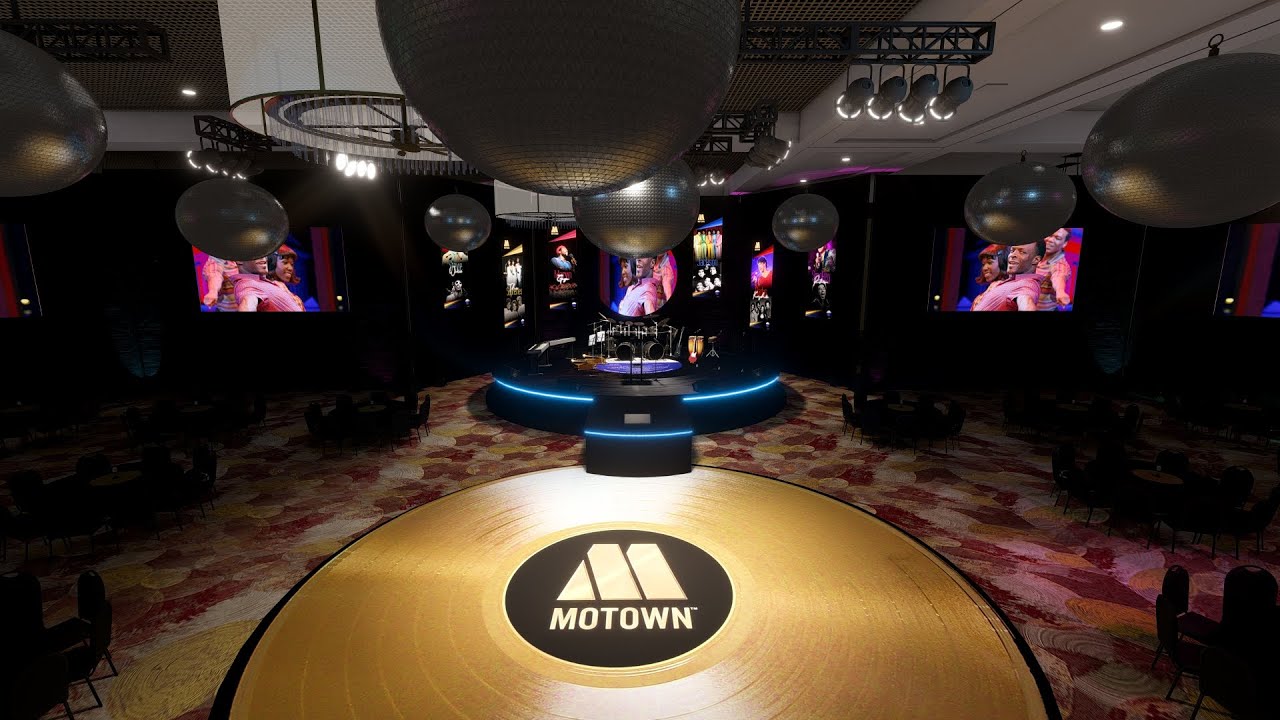 Motown Event Concept - Hard Rock Seminole Ballroom (Video Walkthrough ...