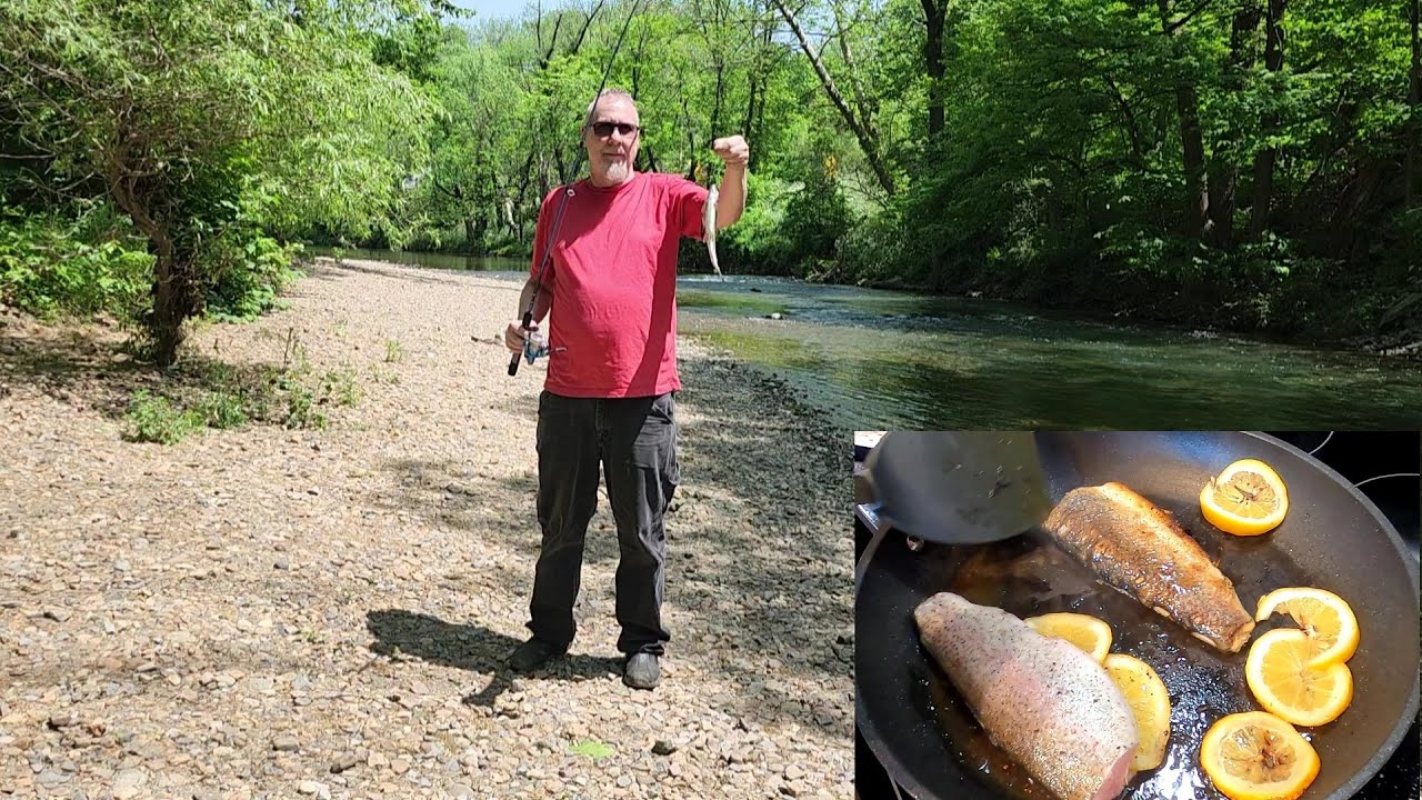 Fish Fry Friday Catch and Eat Trout - YouTube