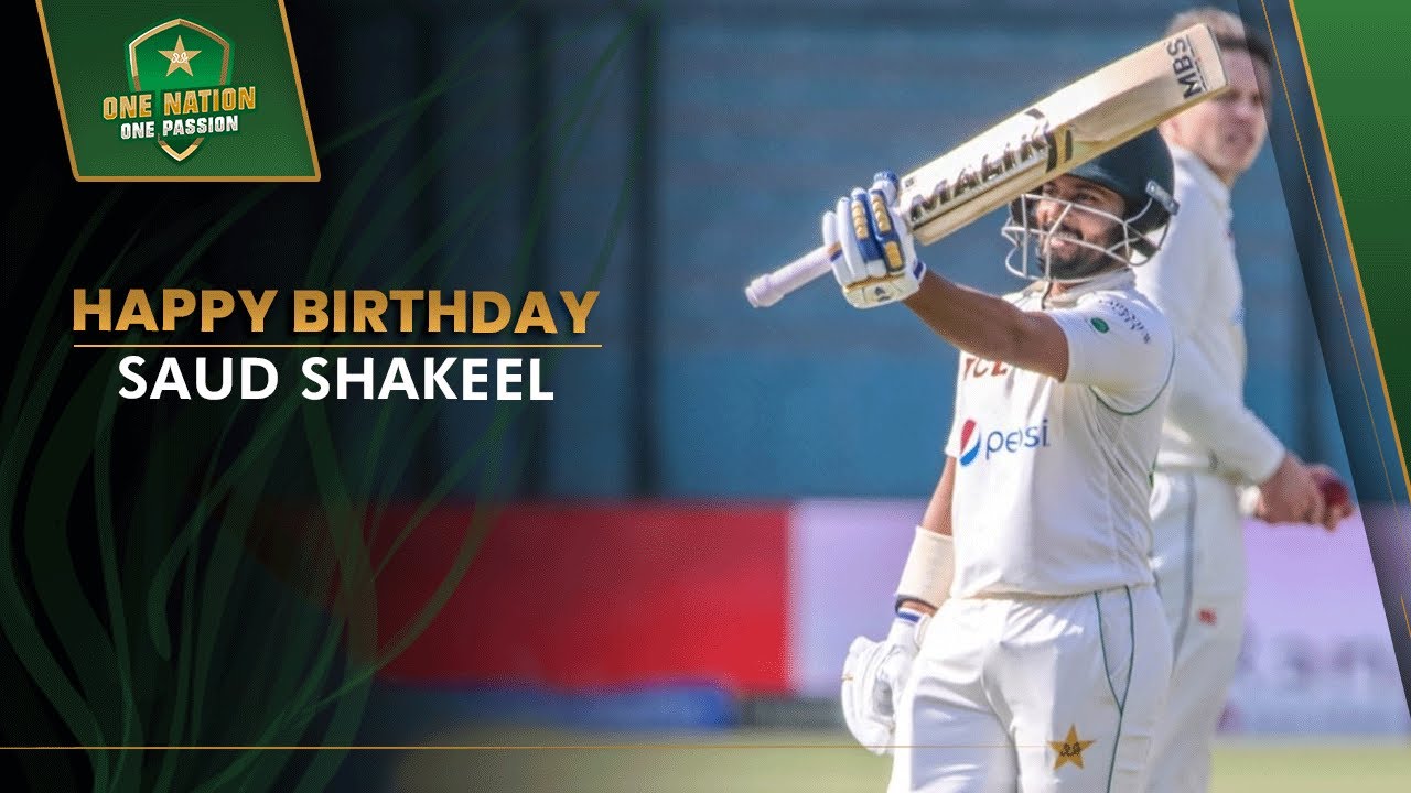 🎥 Saud Shakeel's Fifty on Debut and Maiden Test Ton 💯 | PCB | MA2L ...