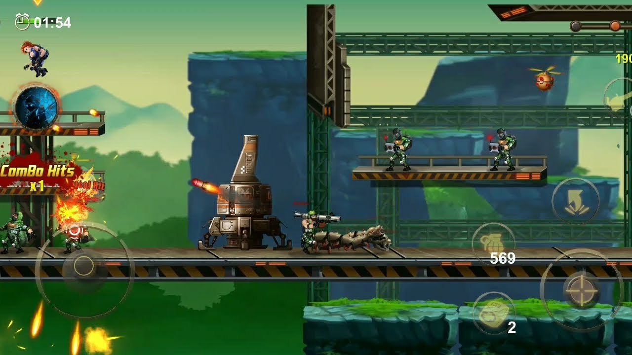 Metal Squad || Autumn Forest || Level 2-11 - YouTube