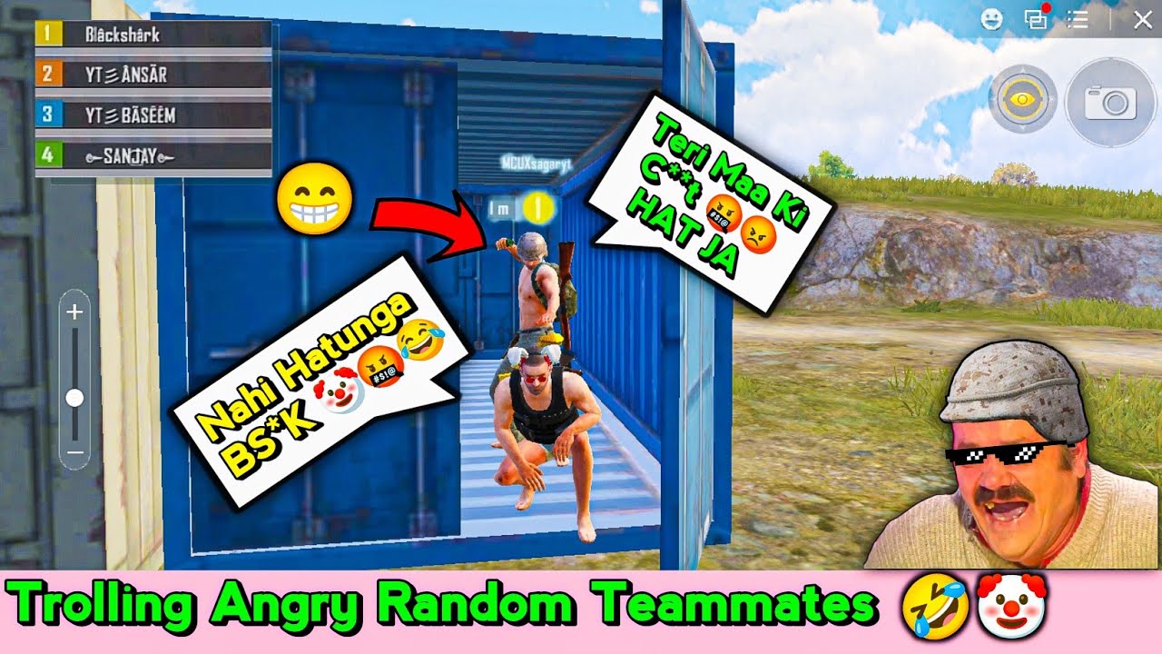 Teammate Ko Fasa Diya Part-4 🤡😂 | Trolling Angry Teammates | 🤣 FUNNY ...