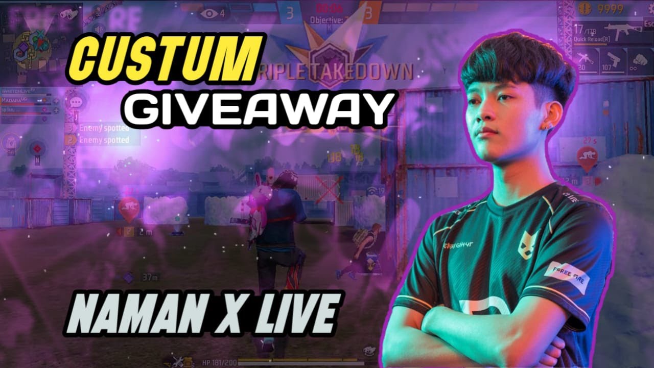 🔴[Live]GIVEAWAY 🥳IS HERE || SUBSCRIBE😁 AND JOIN US🔥 # Short Feed # Naman X Live - YouTube